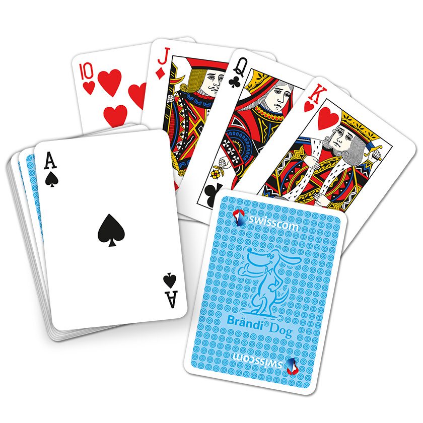 Pokerkarten im Casino - bedruckt mit Ihrem Logo