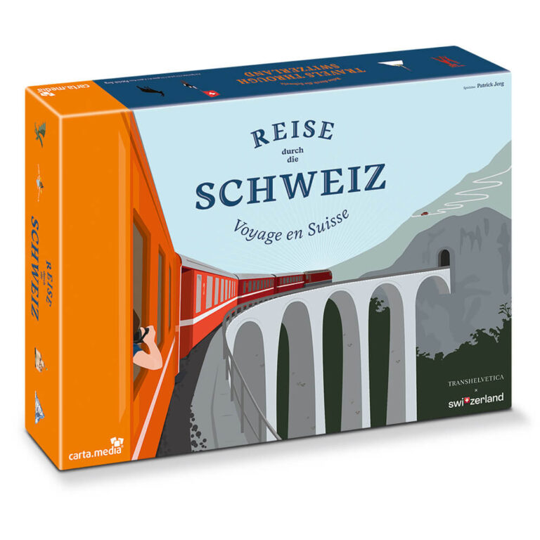 Reise durch die Schweiz - das beliebte Familienspiel - mit Reisetipps